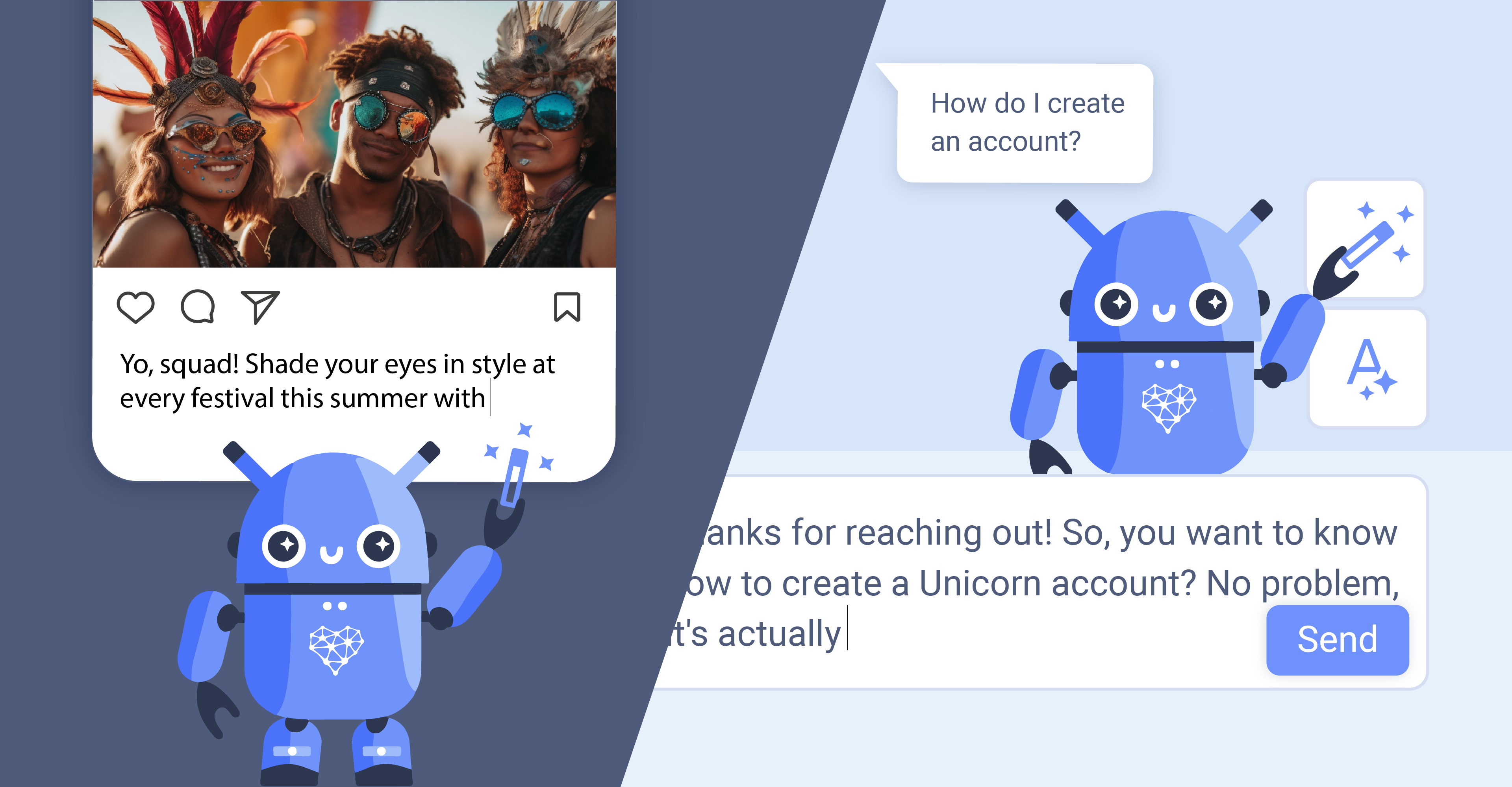 Use the AI assistant to reply to messages and create posts – Fanpage ...